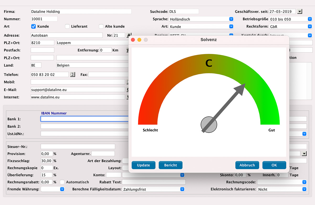 Bonitätsprüfung | Dataline