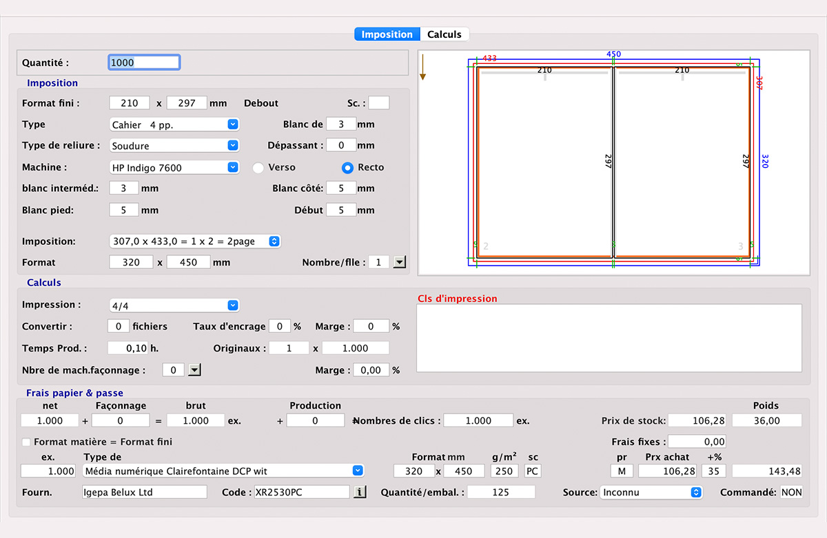 Chiffrage de l'impression numérique | Dataline